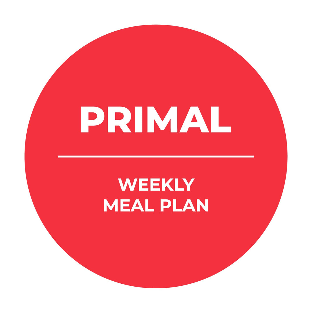 Meal Plan — Primal – Stella's Kitchen